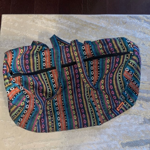 Bags | Baja Pattern Duffel Bag | Poshmark